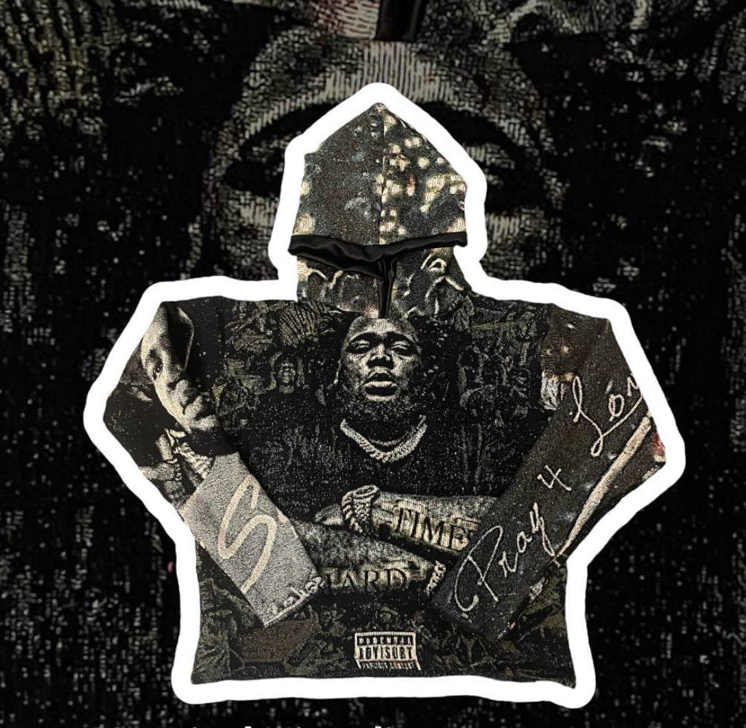 Rod Wave Tapestry Hoodie – yasminalexistudios